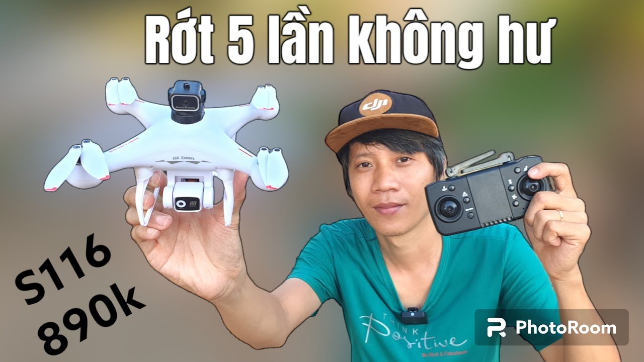 Flycam giá rẻ bây giờ bền lắm mọi người ơi – S116 Drone review ...